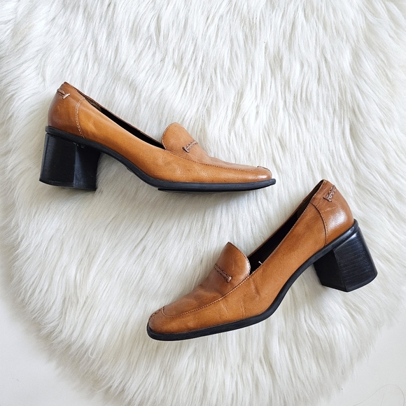 Nicole | Shoes | Vtg Nicole Made In Brazil Cognac Genuine Leather ...